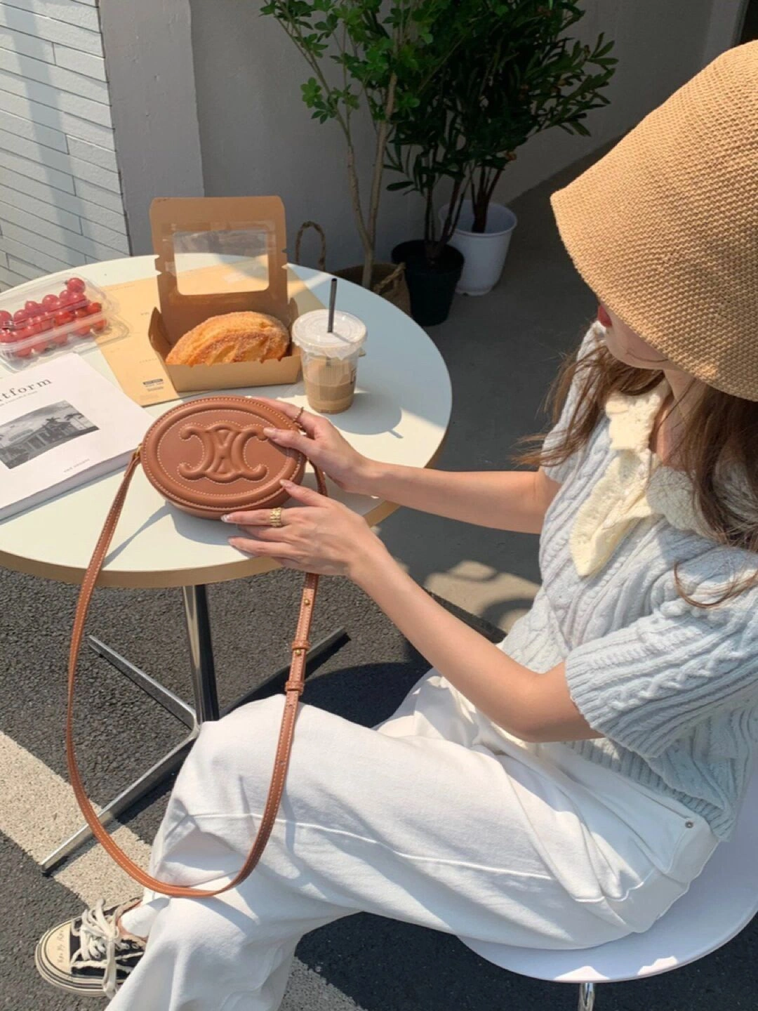 1:1 copy Celine Round Bags