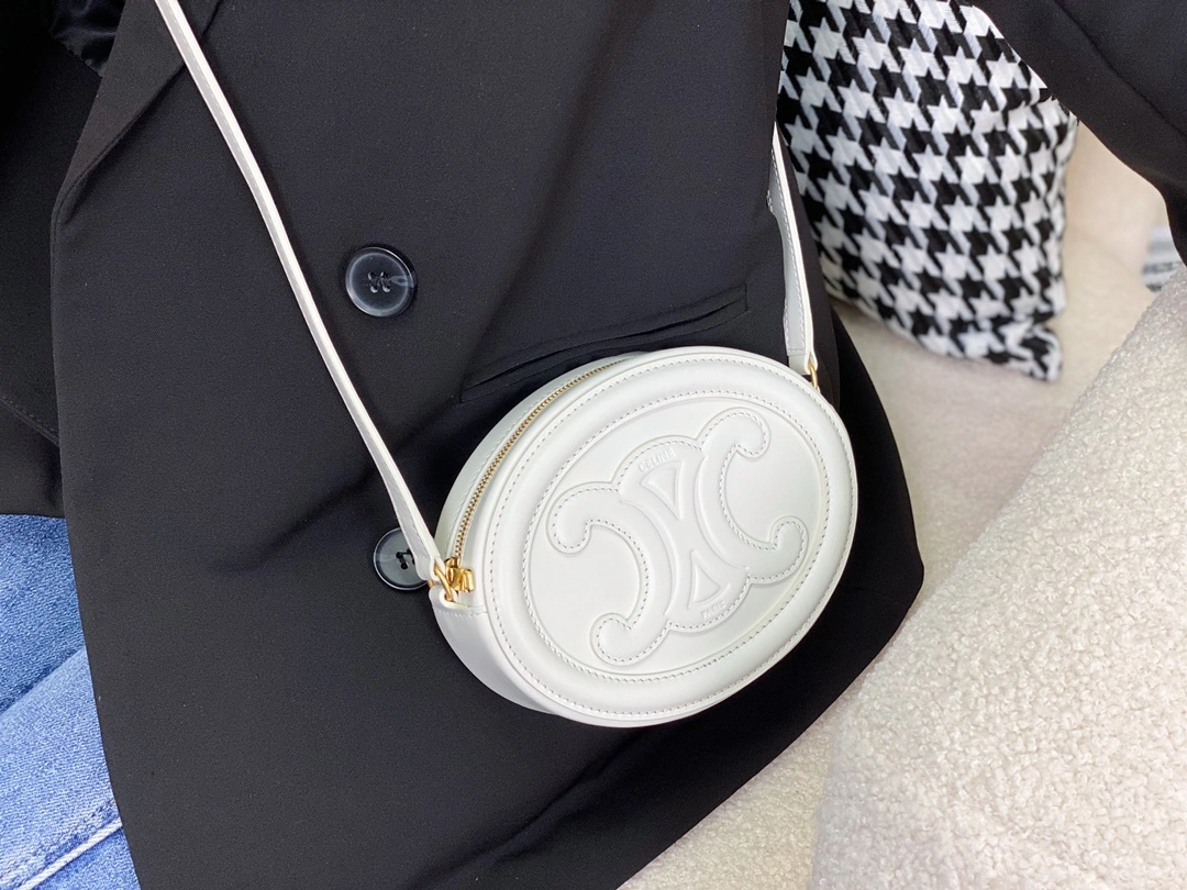 Brand-authenticated Celine Round Bags