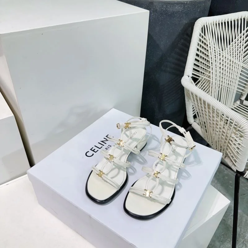 Brand-authenticated Celine Sandals