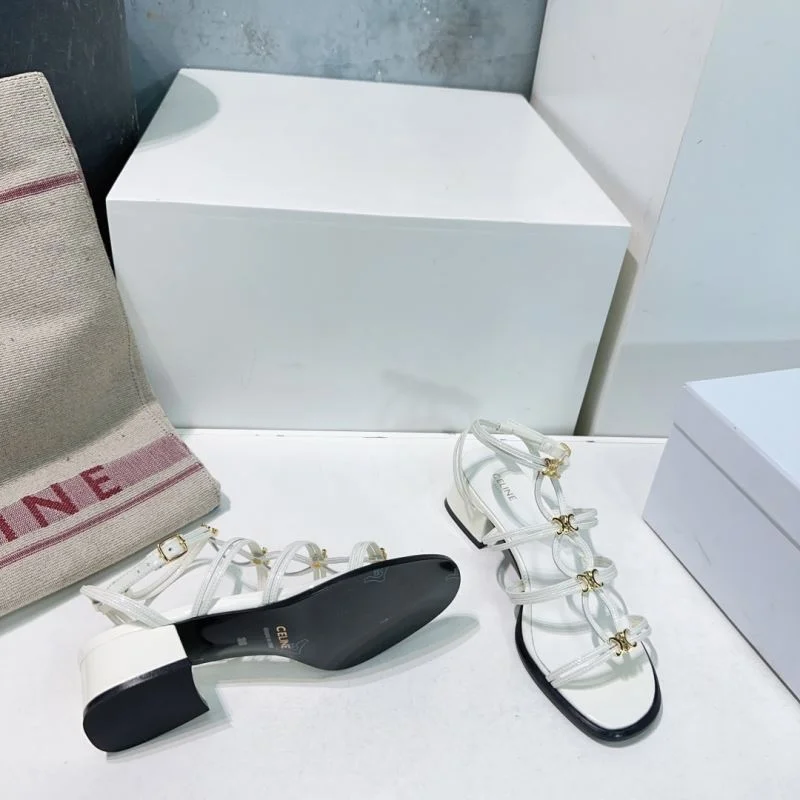 Brand-authenticated Celine Sandals