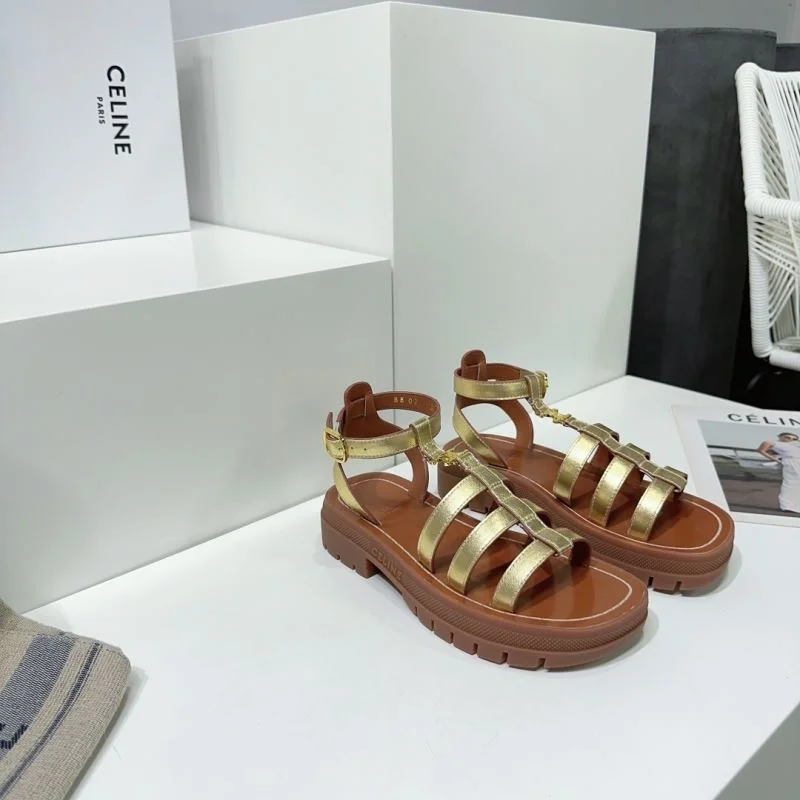 Brand-authenticated Celine Sandals