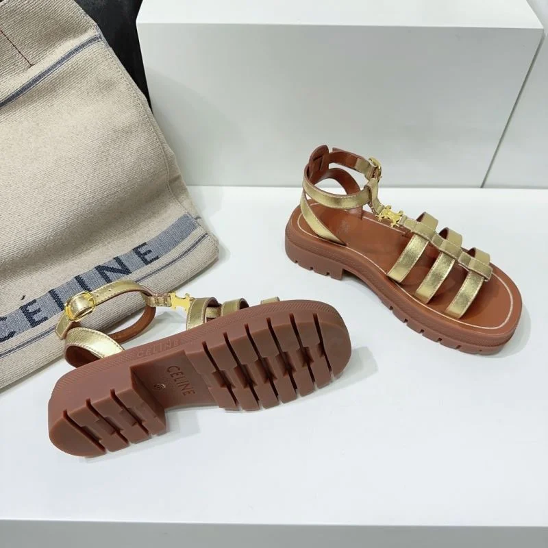 Brand-authenticated Celine Sandals