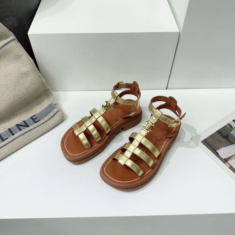 Brand-authenticated Celine Sandals