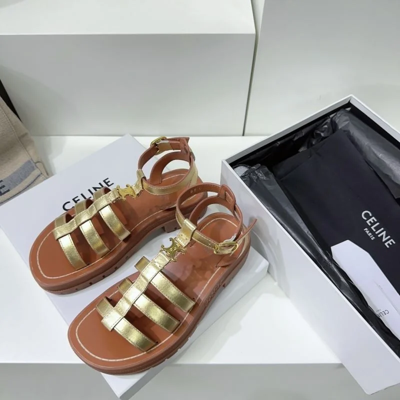 Brand-authenticated Celine Sandals