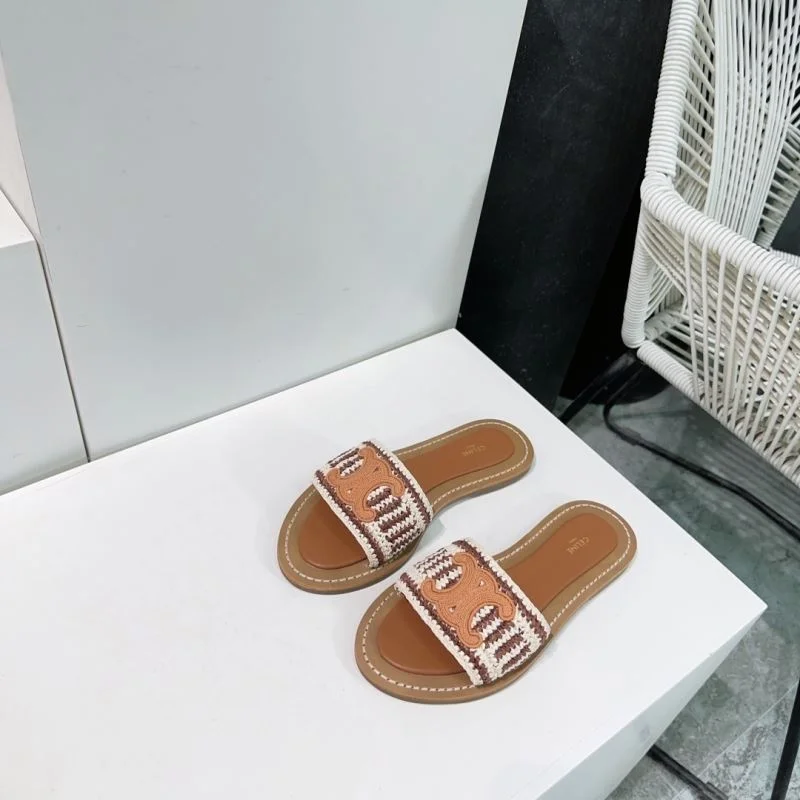 Brand-authenticated Celine Sandals