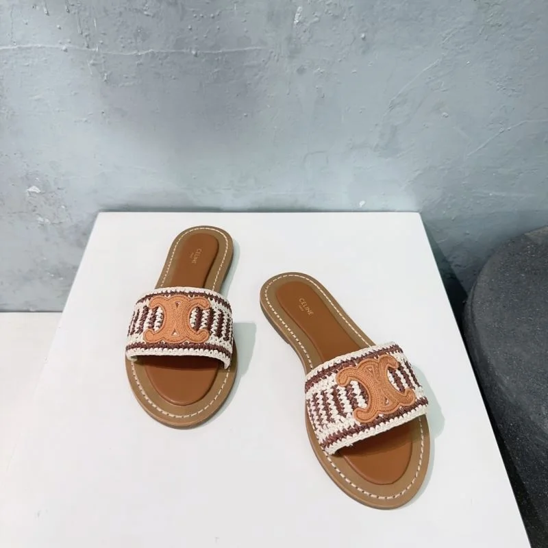 Brand-authenticated Celine Sandals