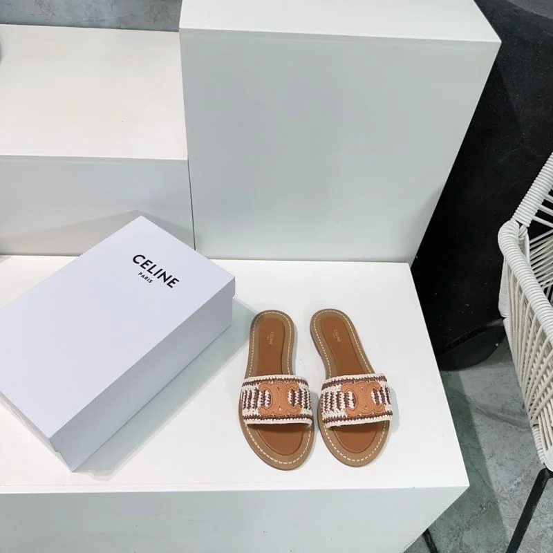 Brand-authenticated Celine Sandals
