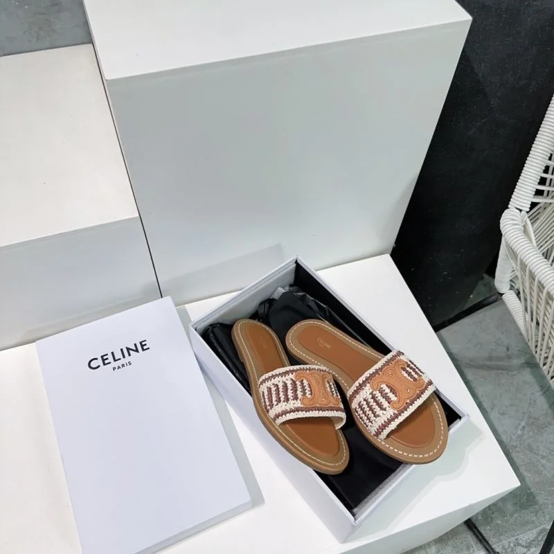 Brand-authenticated Celine Sandals