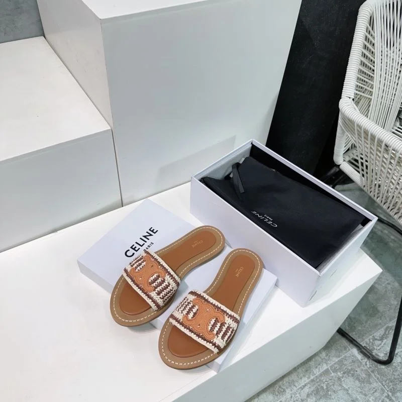 Brand-authenticated Celine Sandals