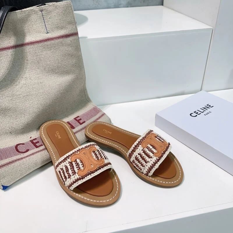 Brand-authenticated Celine Sandals