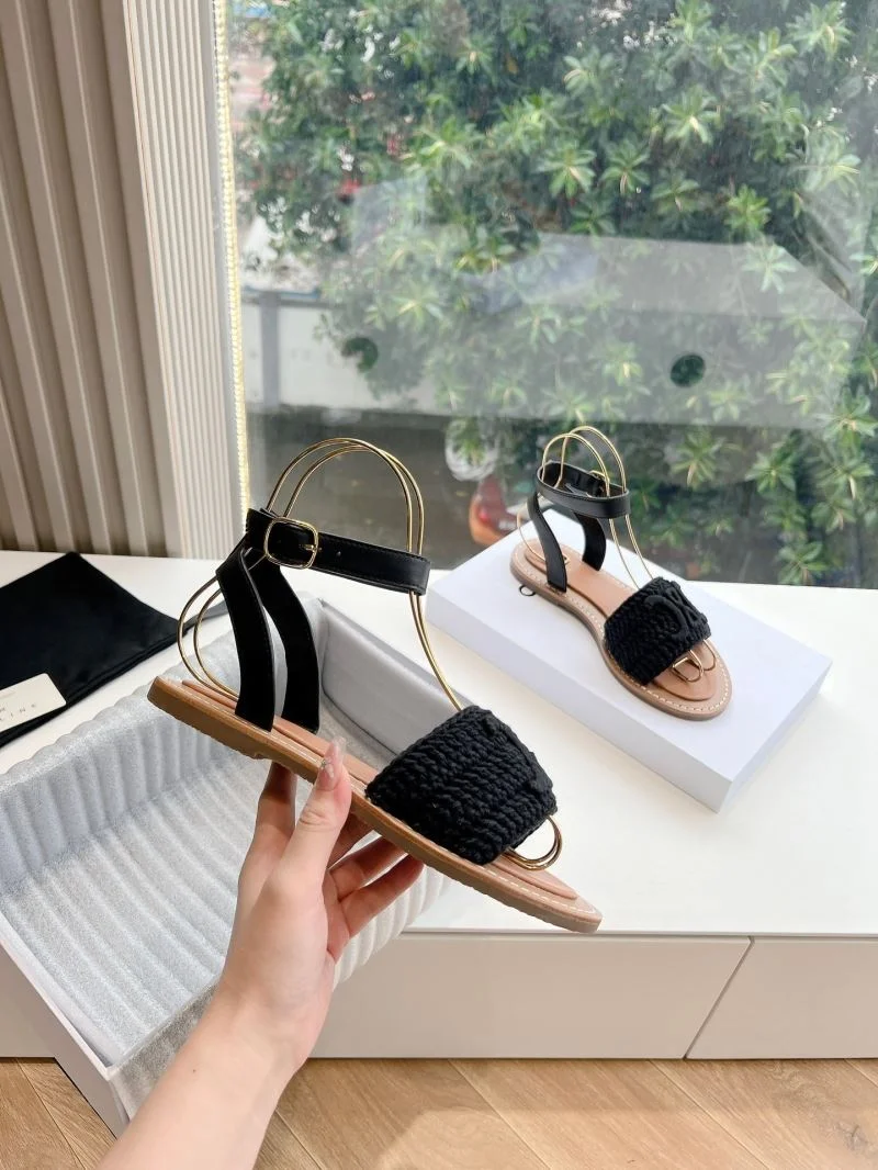 Brand-authenticated Celine Sandals