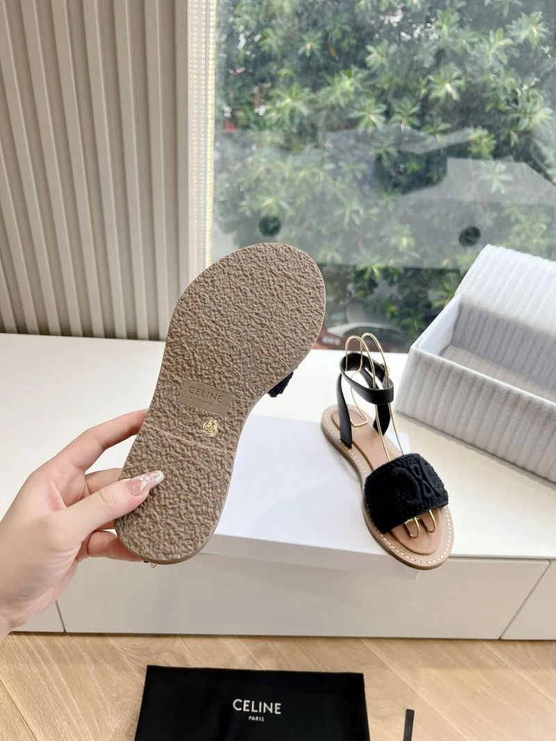 Brand-authenticated Celine Sandals