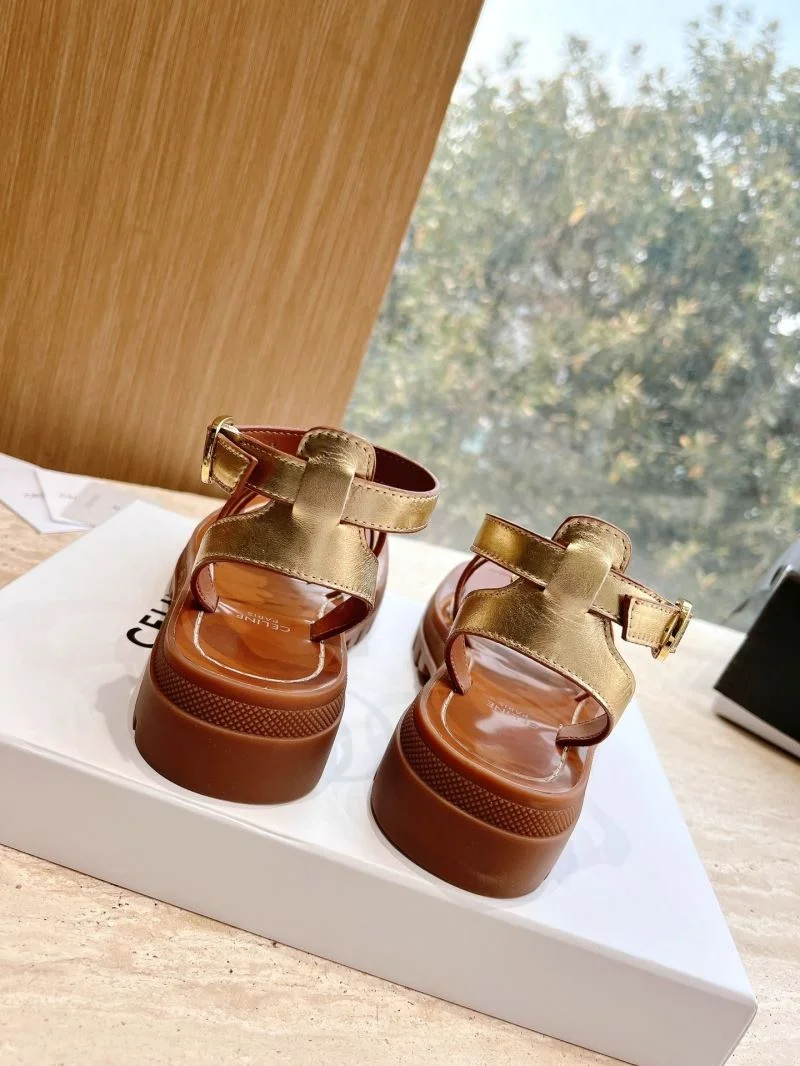 Brand-authenticated Celine Sandals
