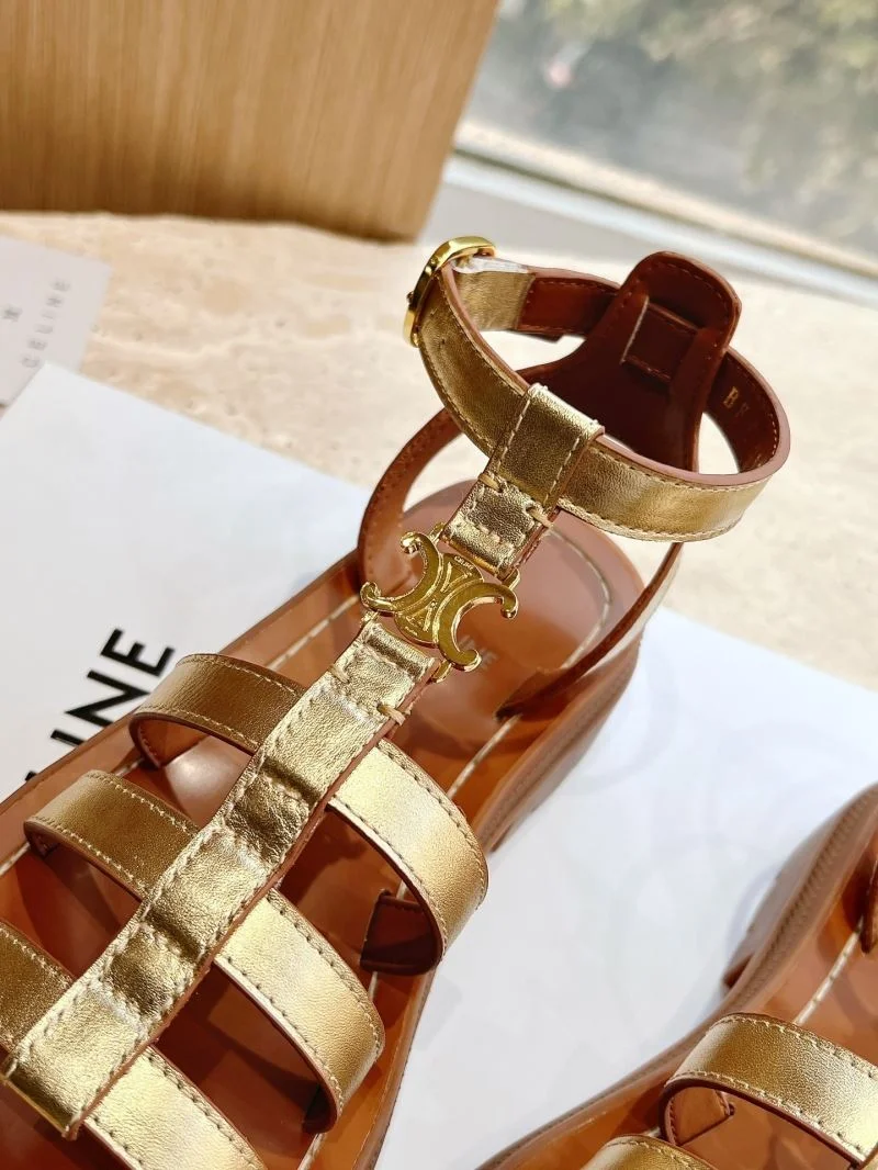 Brand-authenticated Celine Sandals