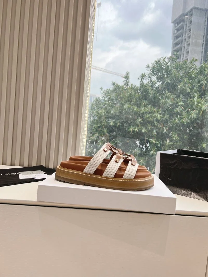 Brand-authenticated Celine Sandals