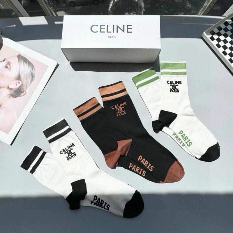 Mirror quality Celine Socks