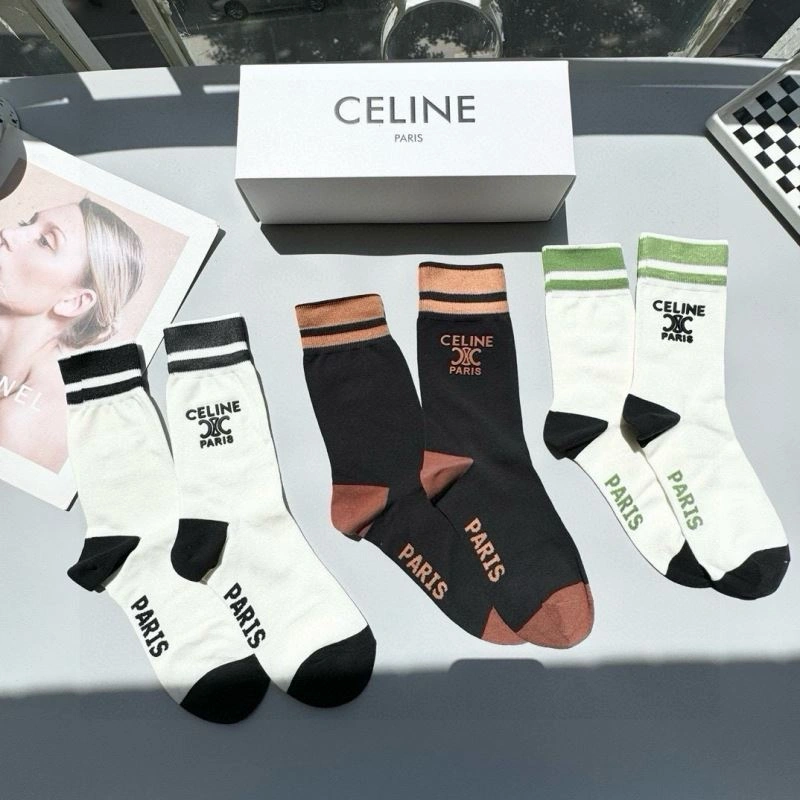 Mirror quality Celine Socks