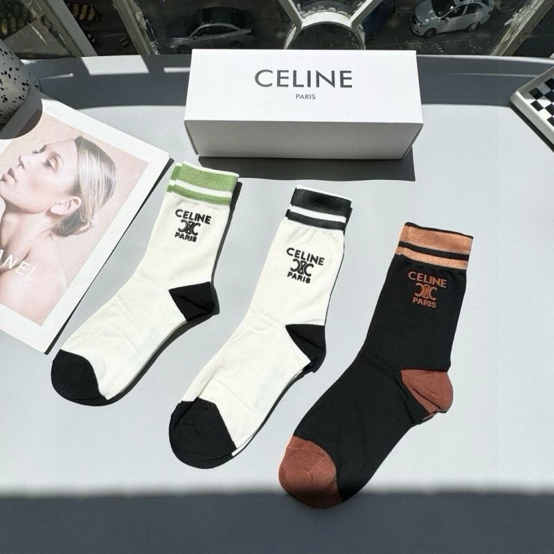 Mirror quality Celine Socks