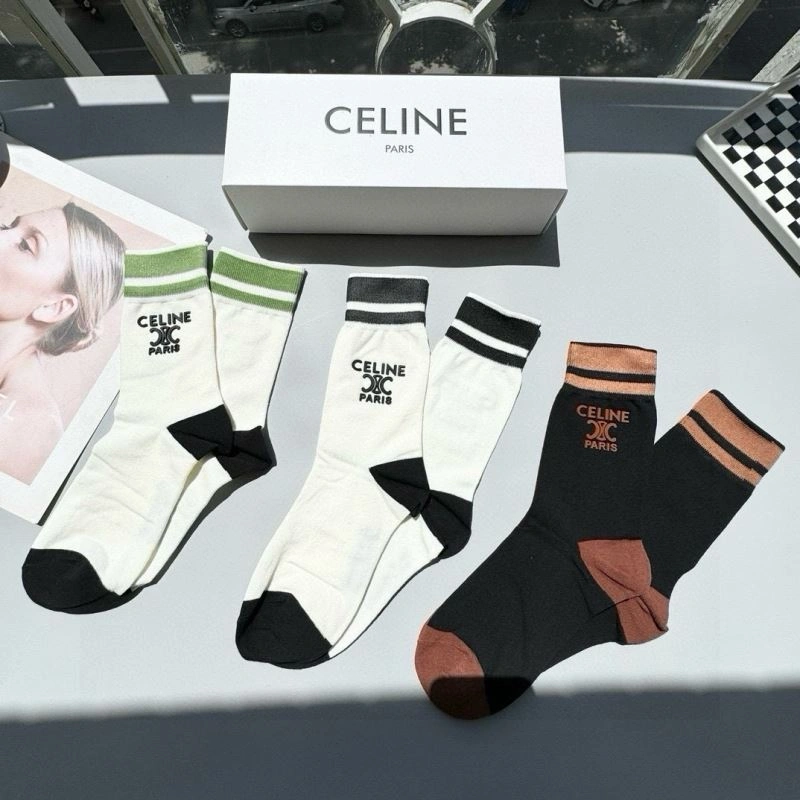 Mirror quality Celine Socks