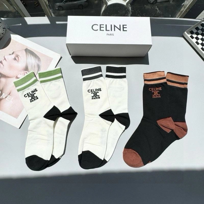 Mirror quality Celine Socks