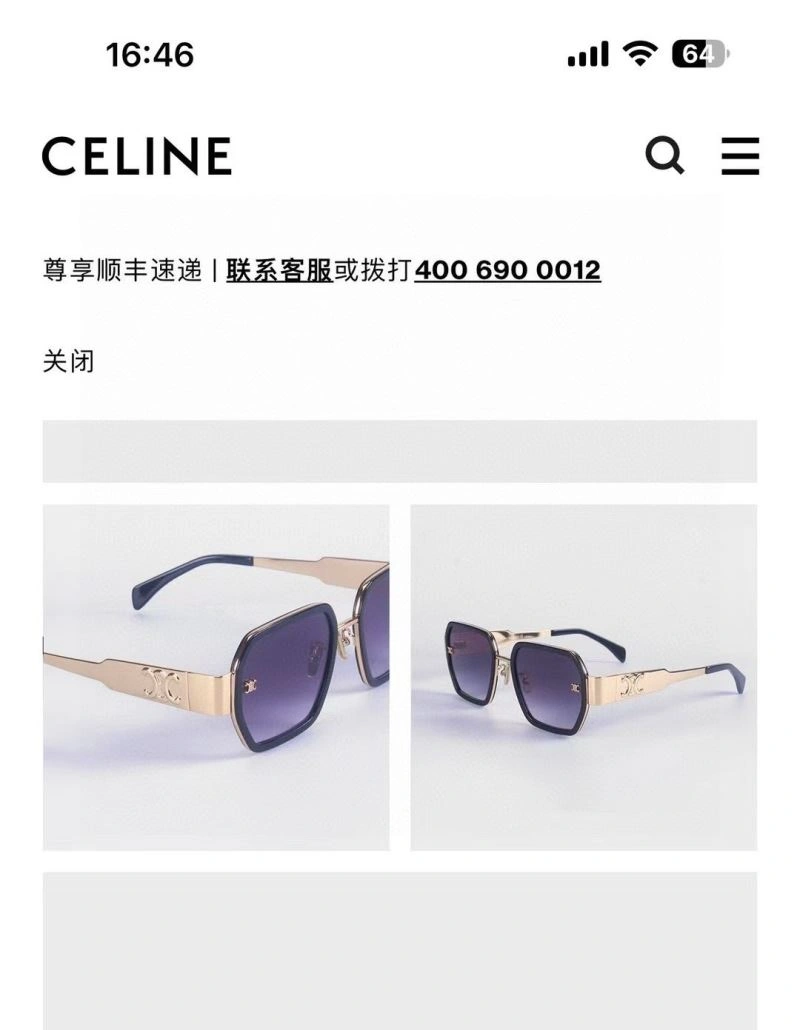 Mirror quality Celine Sunglasses