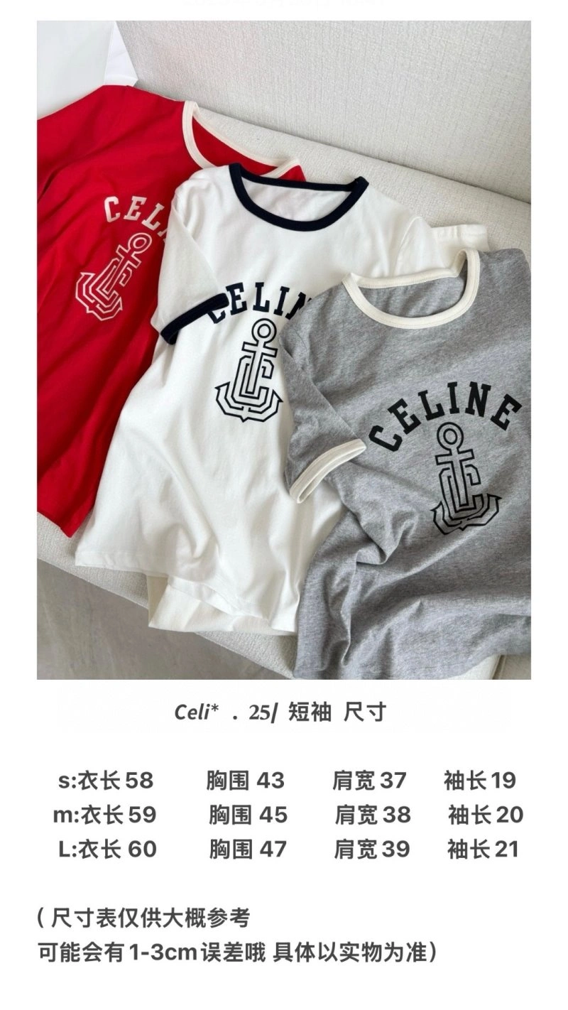 Authentic Celine T-Shirts