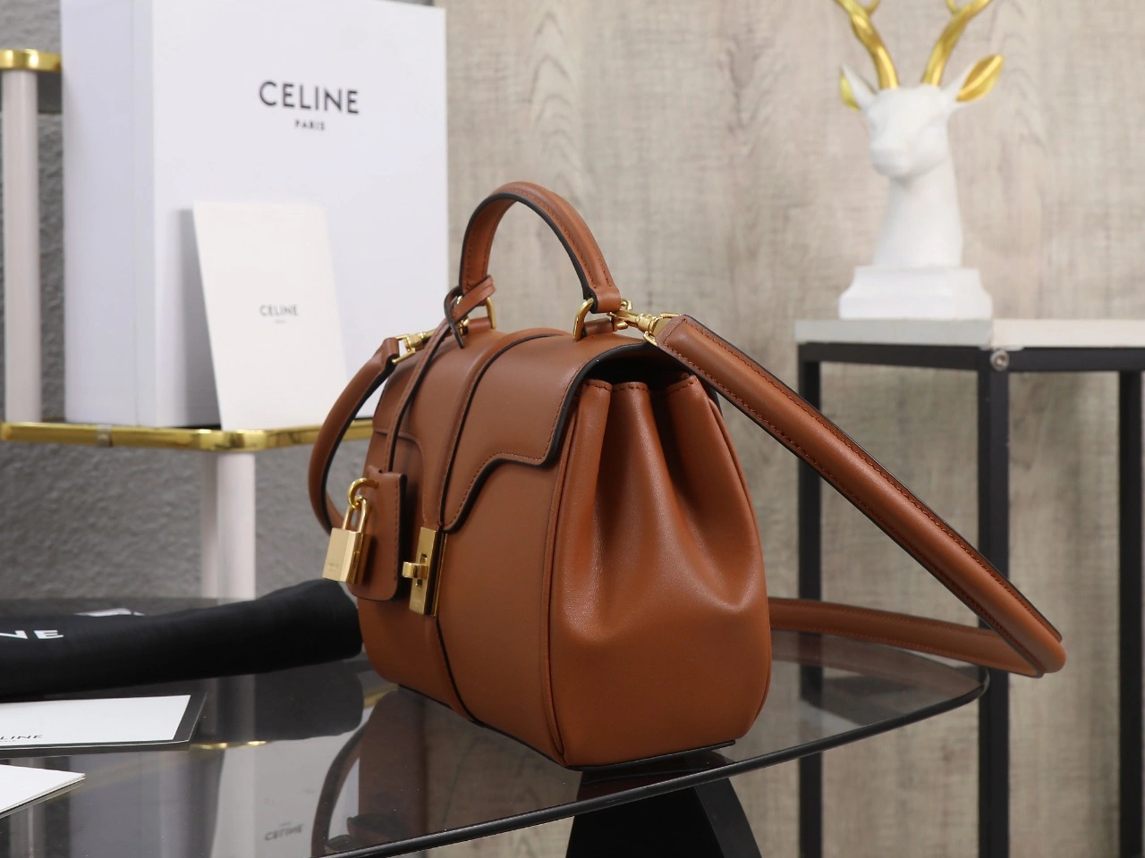 Brand-authenticated Celine Top Handle Bags
