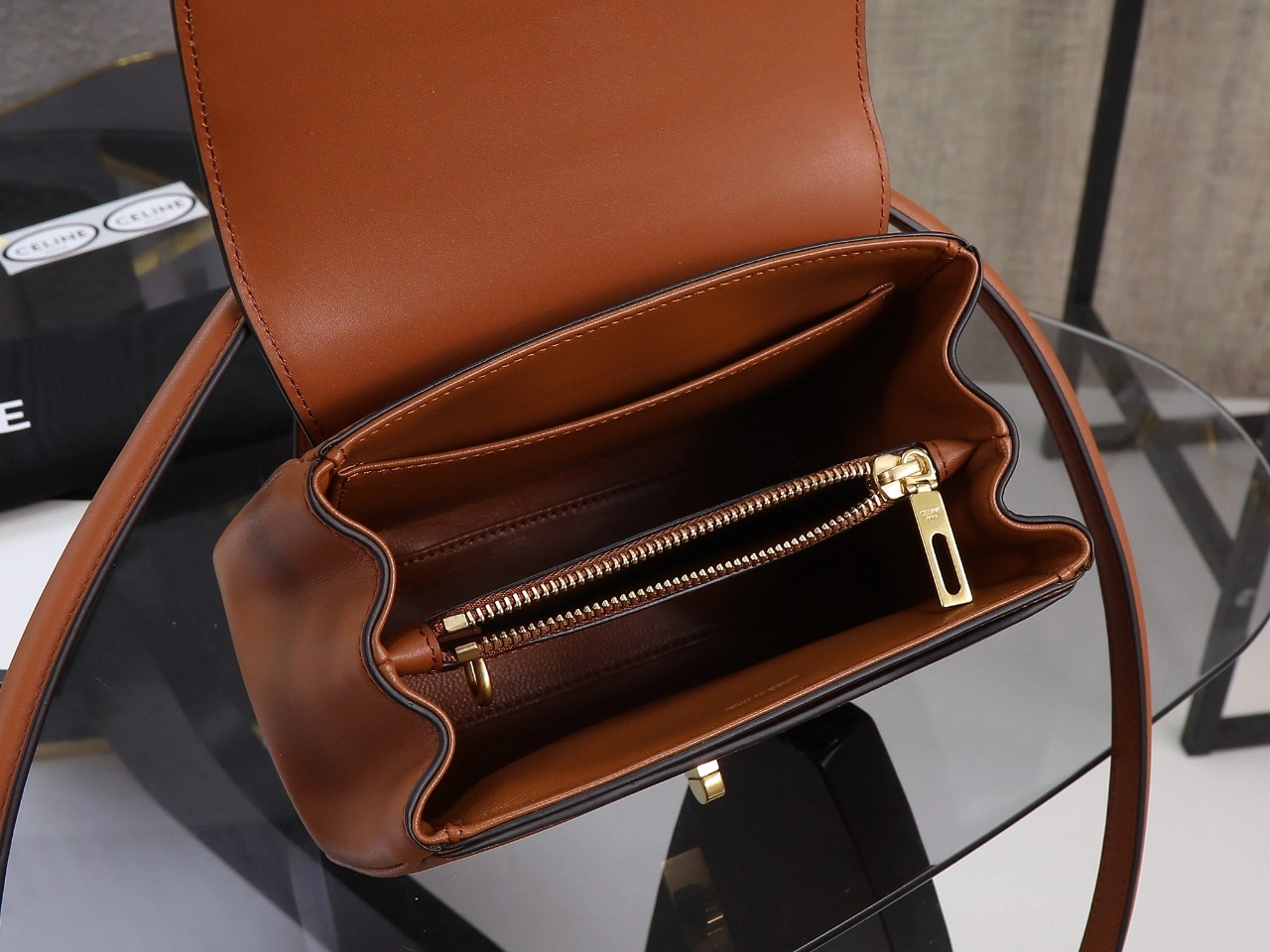Brand-authenticated Celine Top Handle Bags