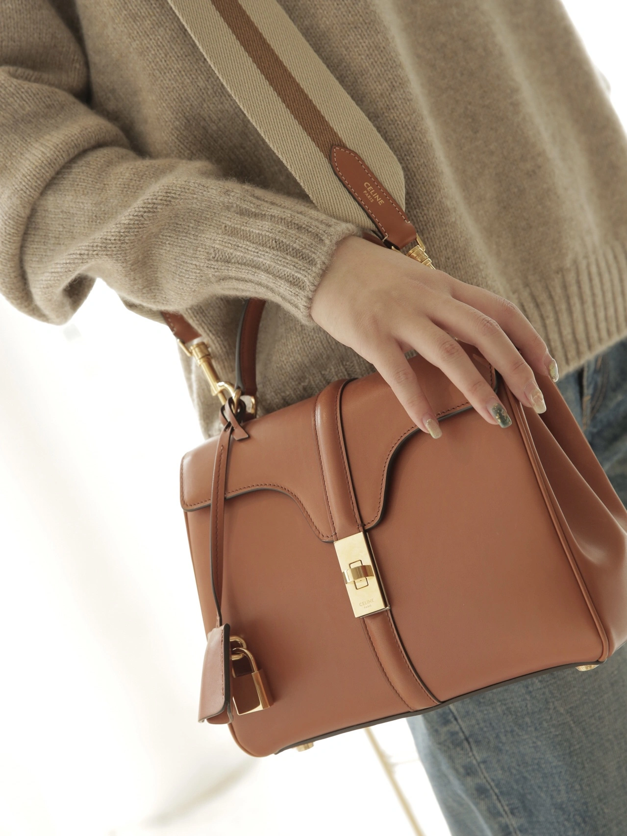 Brand-authenticated Celine Top Handle Bags