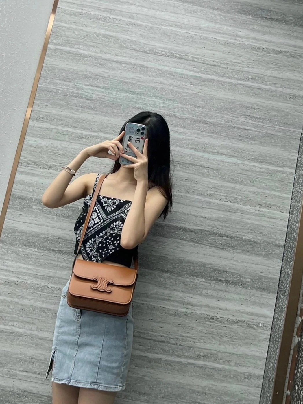 Brand-authenticated Celine Triomphe Bags