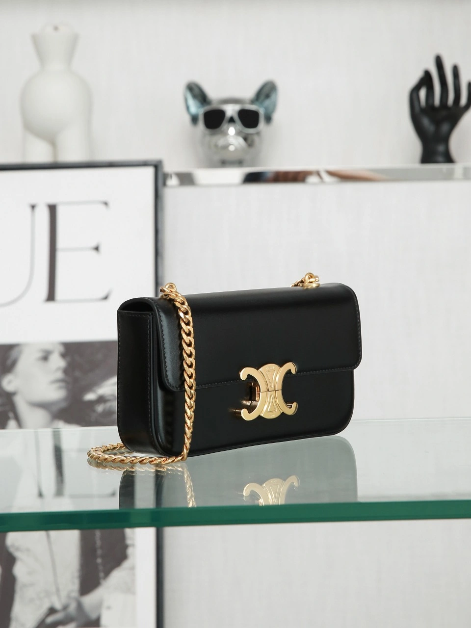 Brand-authenticated Celine Triomphe Bags