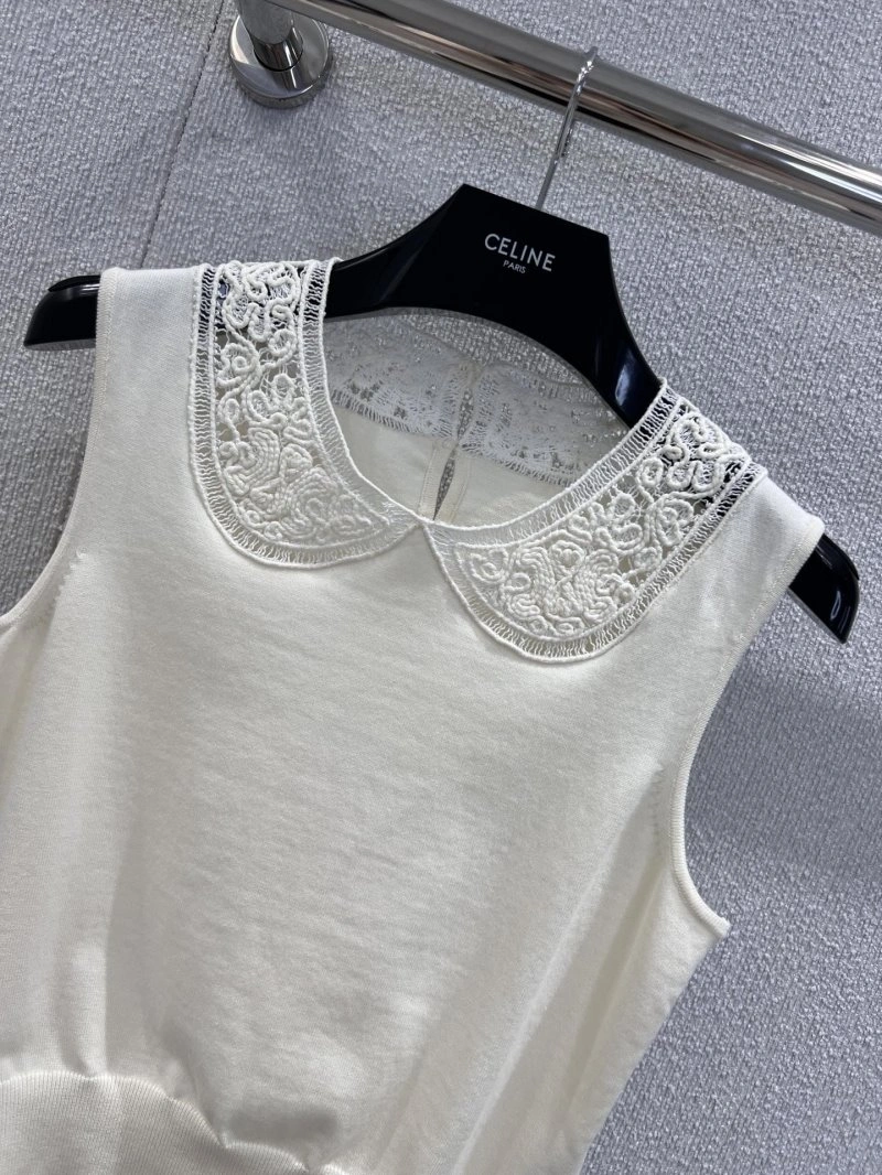 Brand-authenticated Celine Vest