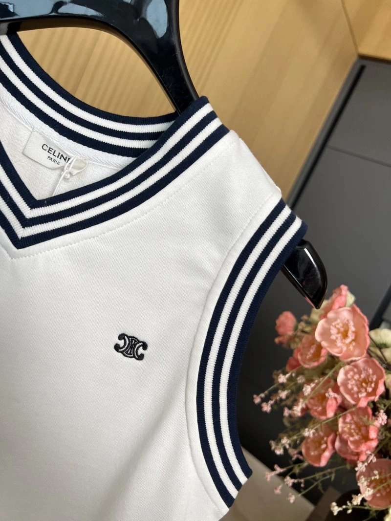 Brand-authenticated Celine Vest