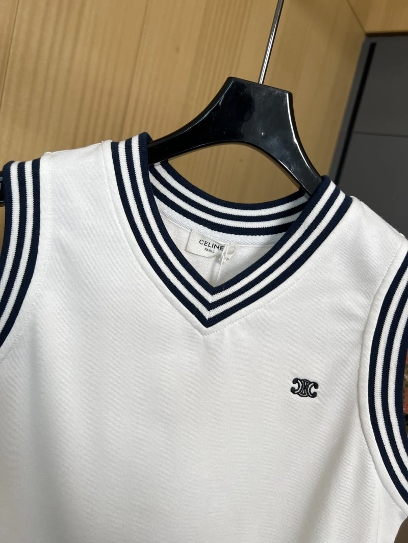 Brand-authenticated Celine Vest