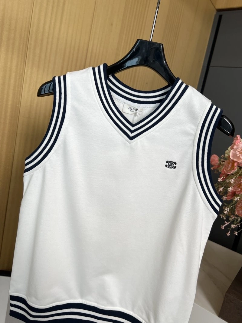 Brand-authenticated Celine Vest