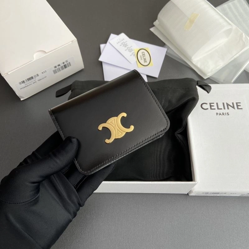 Brand-authenticated Celine Wallets Purse