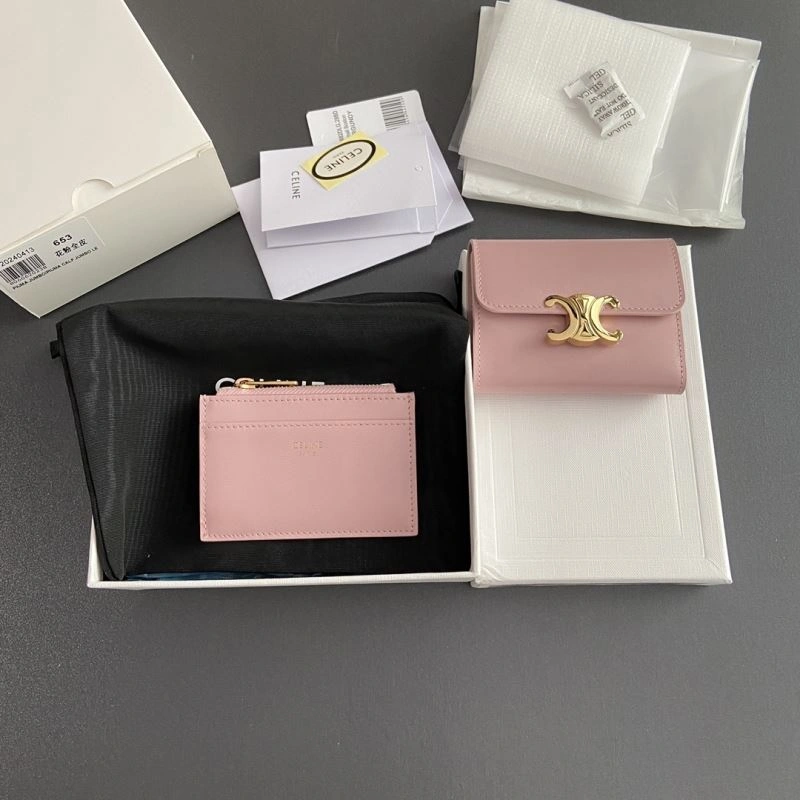 Brand-authenticated Celine Wallets Purse
