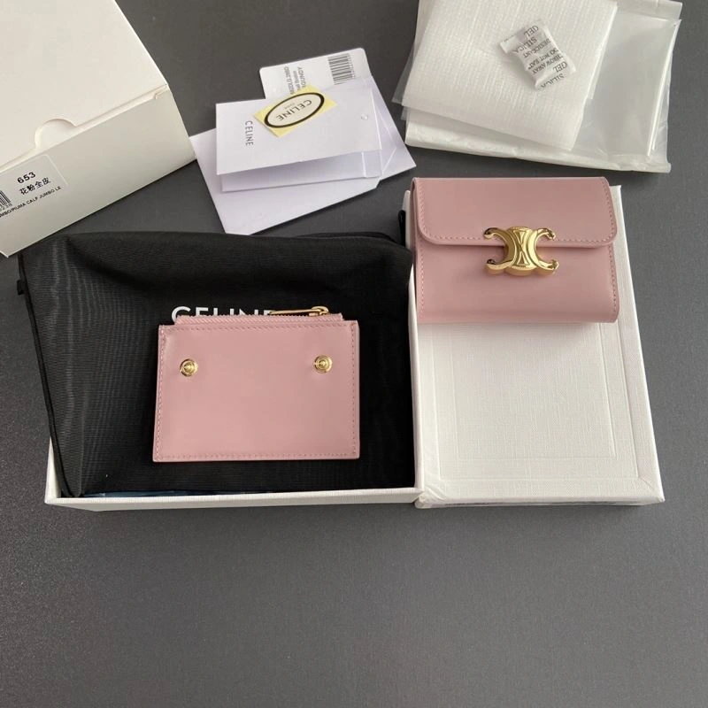 Brand-authenticated Celine Wallets Purse