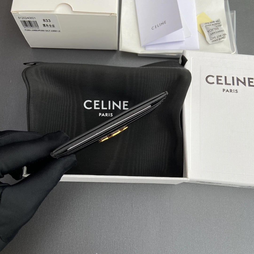 Brand-authenticated Celine Wallets Purse