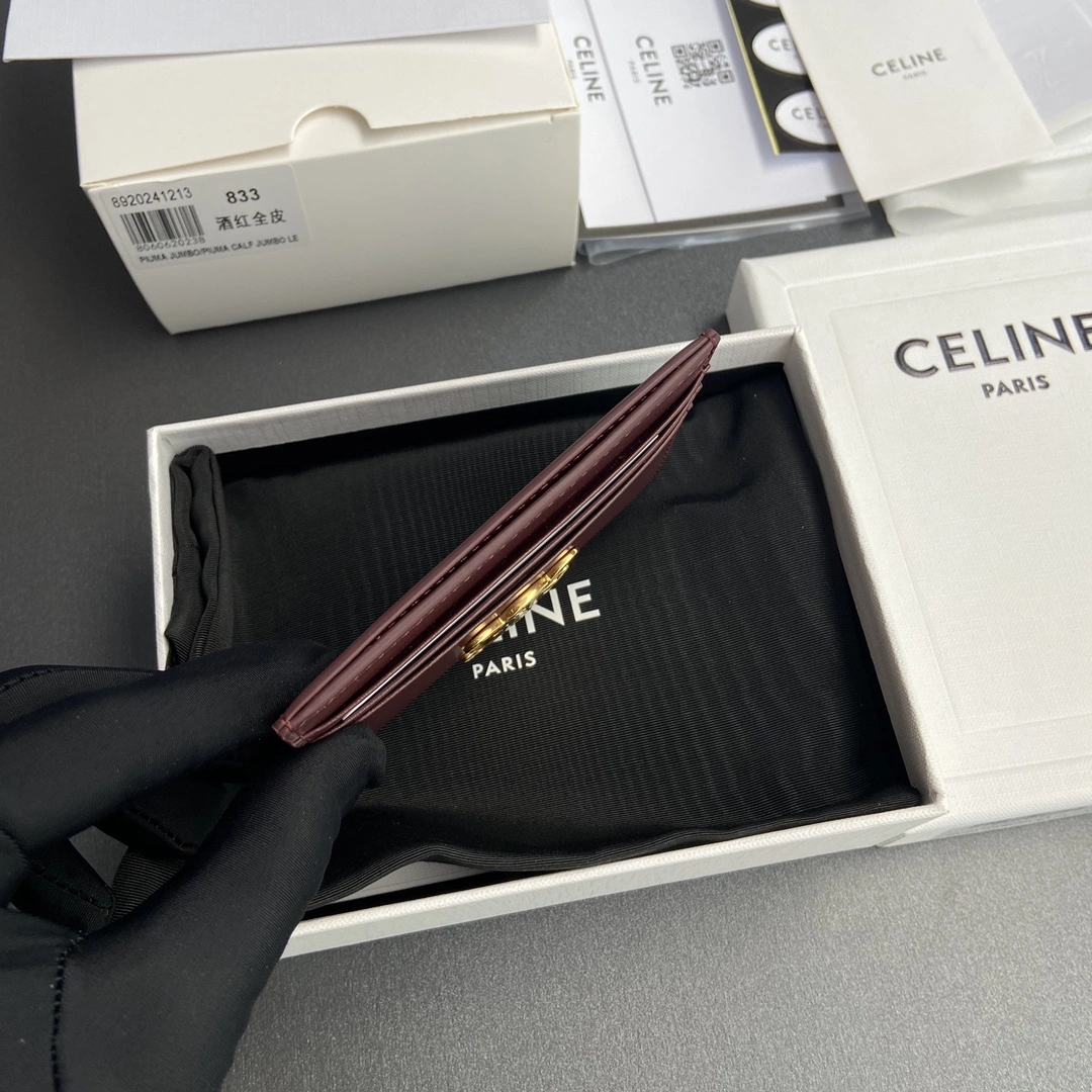 Brand-authenticated Celine Wallets Purse