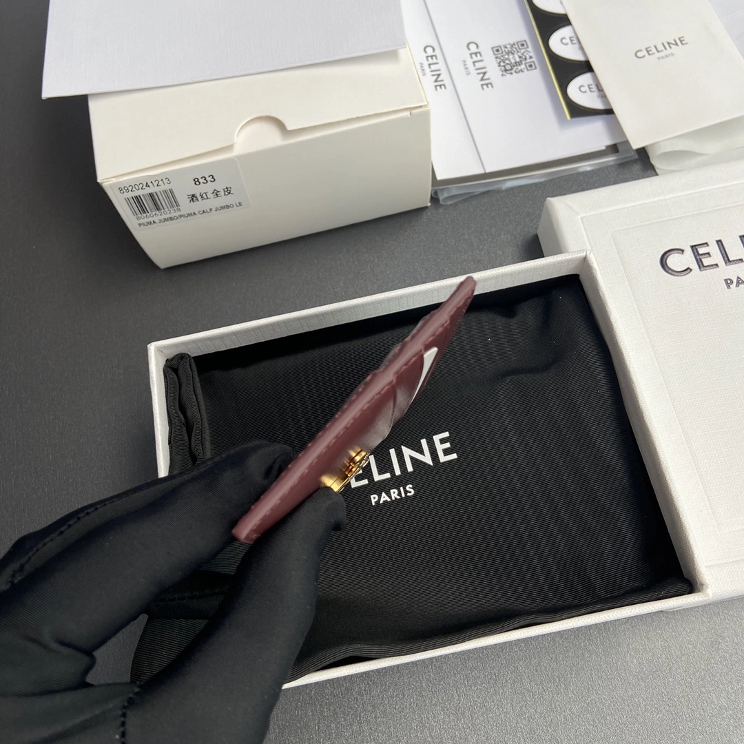 Brand-authenticated Celine Wallets Purse