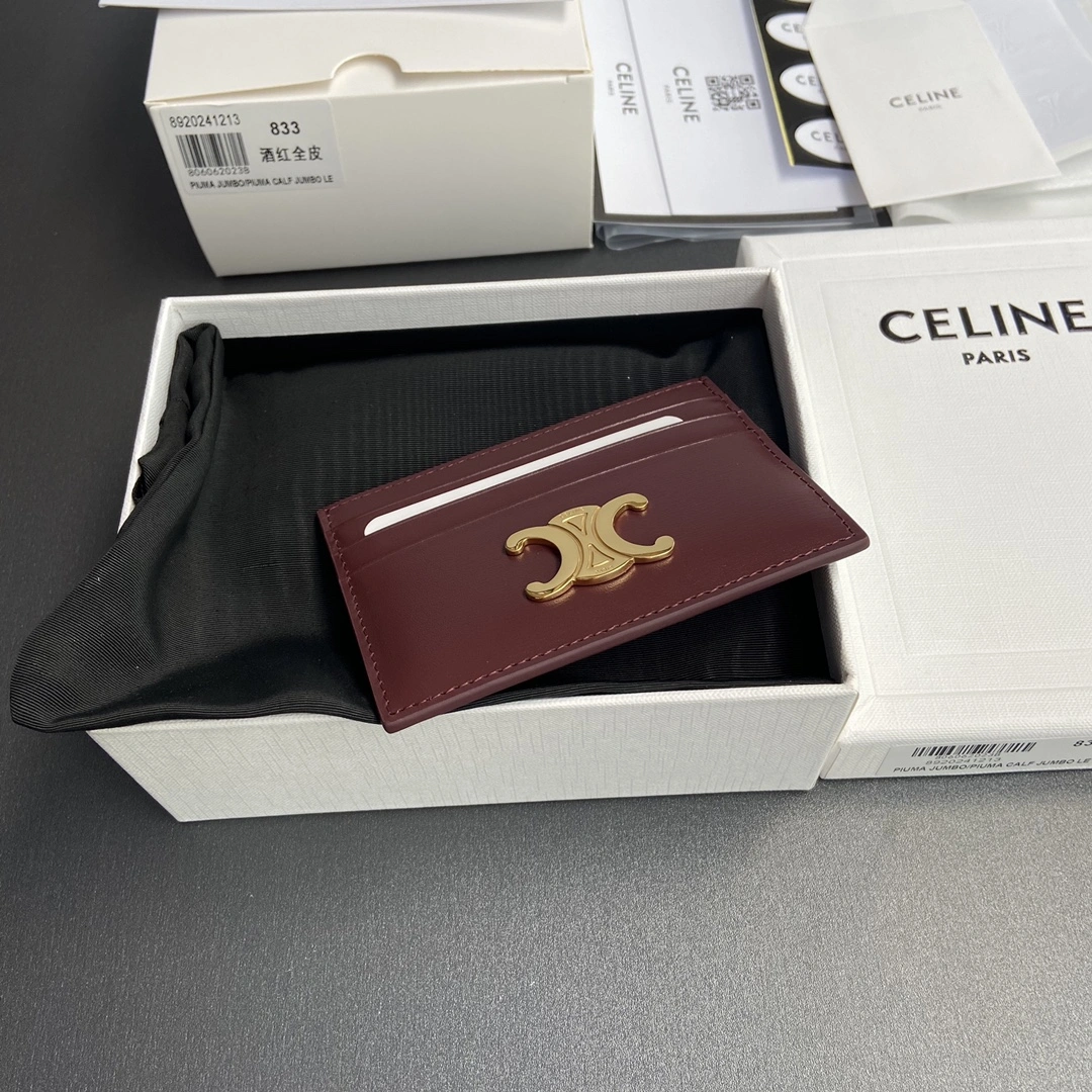 Brand-authenticated Celine Wallets Purse