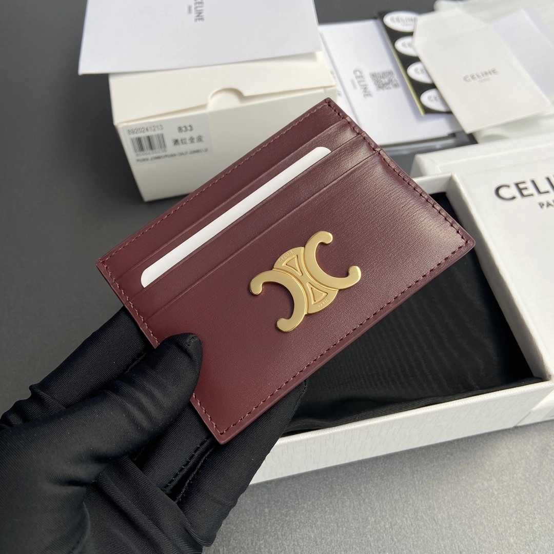 Brand-authenticated Celine Wallets Purse