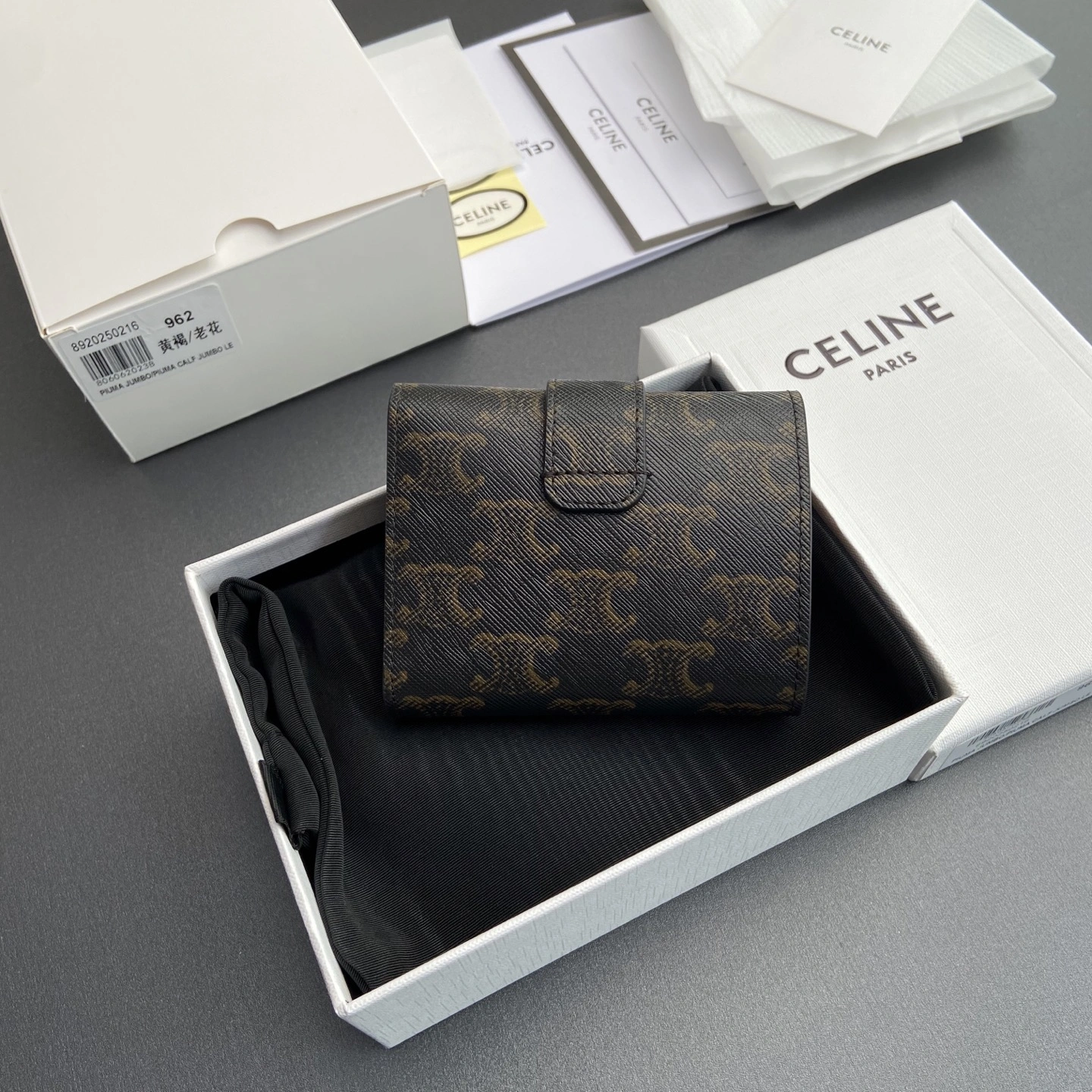 Brand-authenticated Celine Wallets Purse