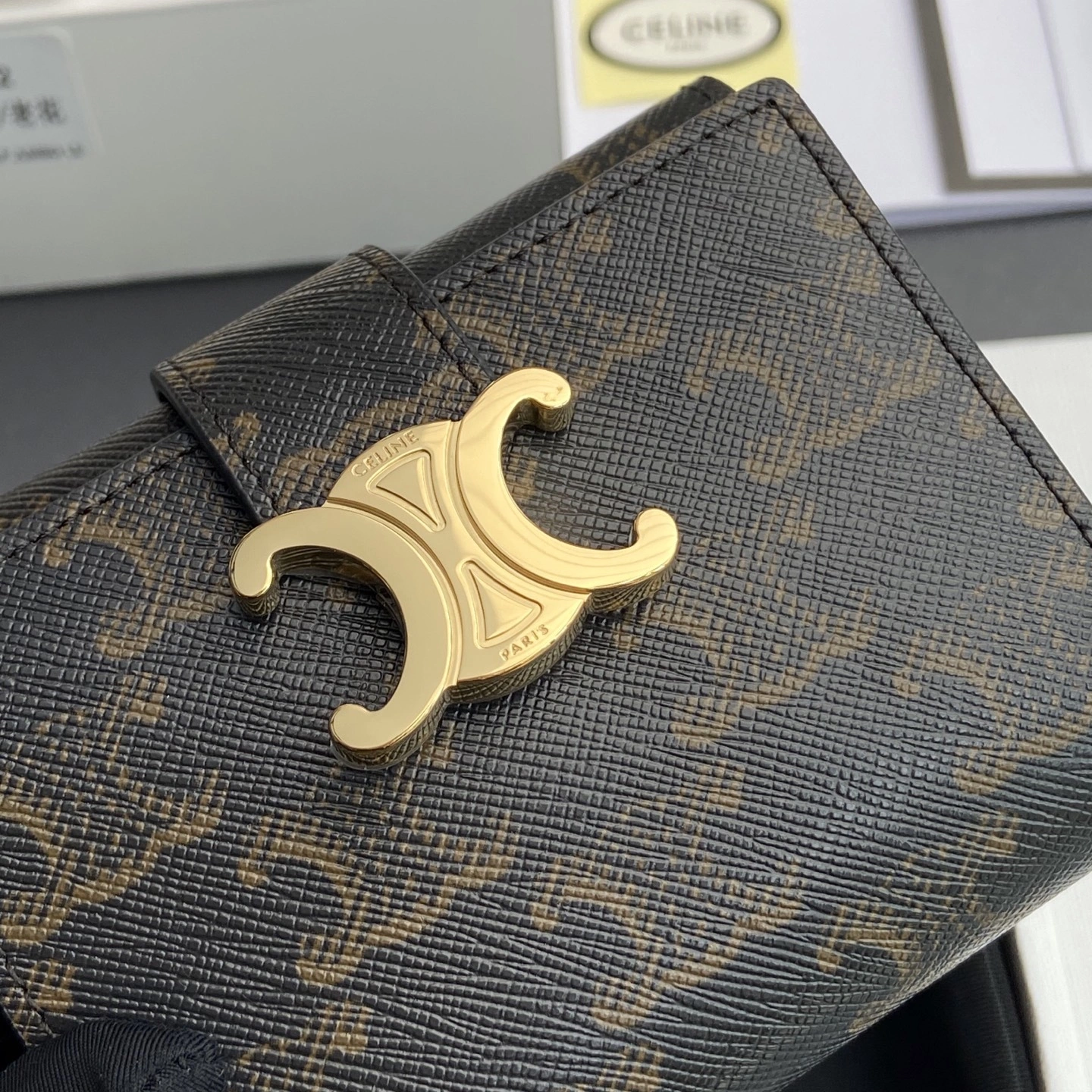 Brand-authenticated Celine Wallets Purse