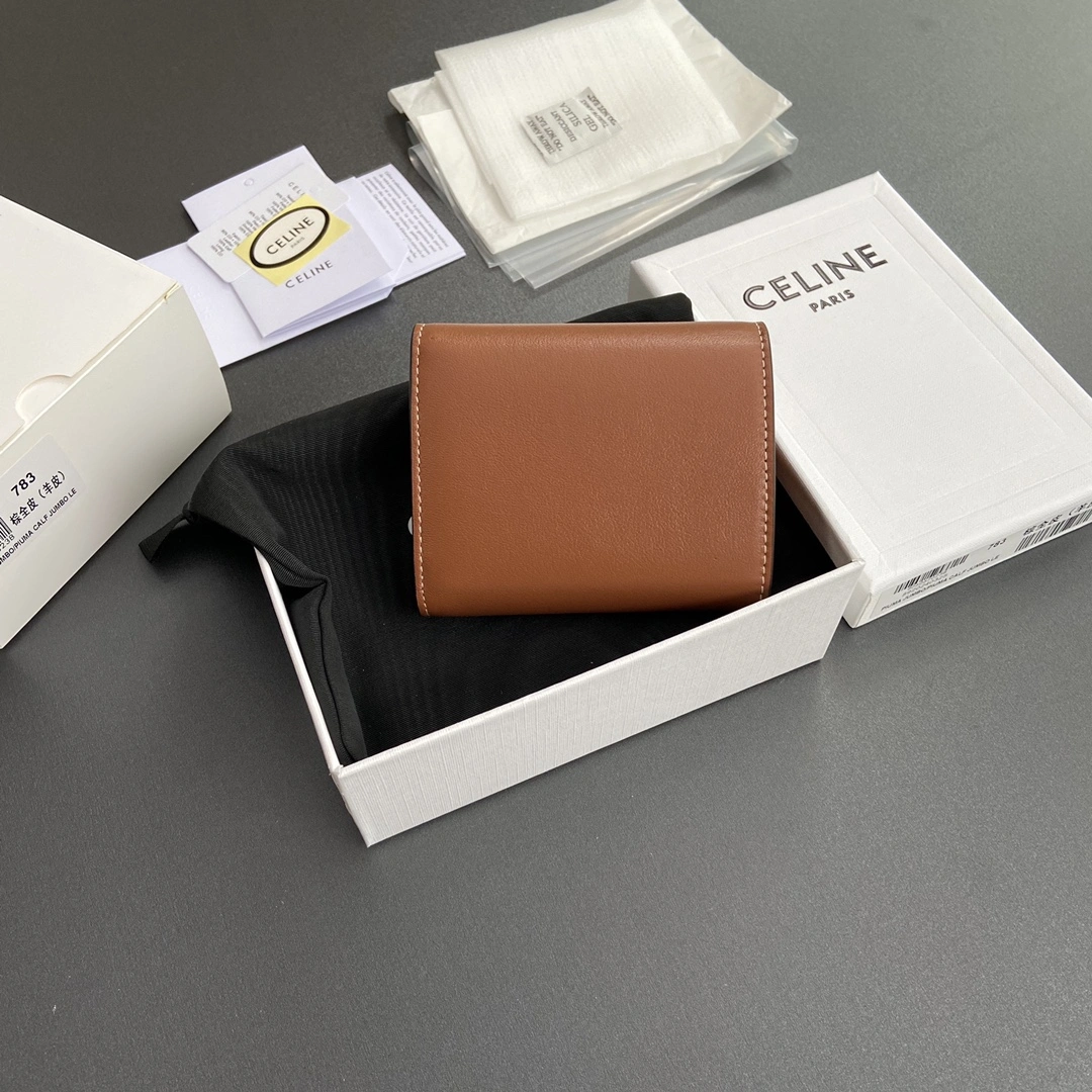 Brand-authenticated Celine Wallets Purse