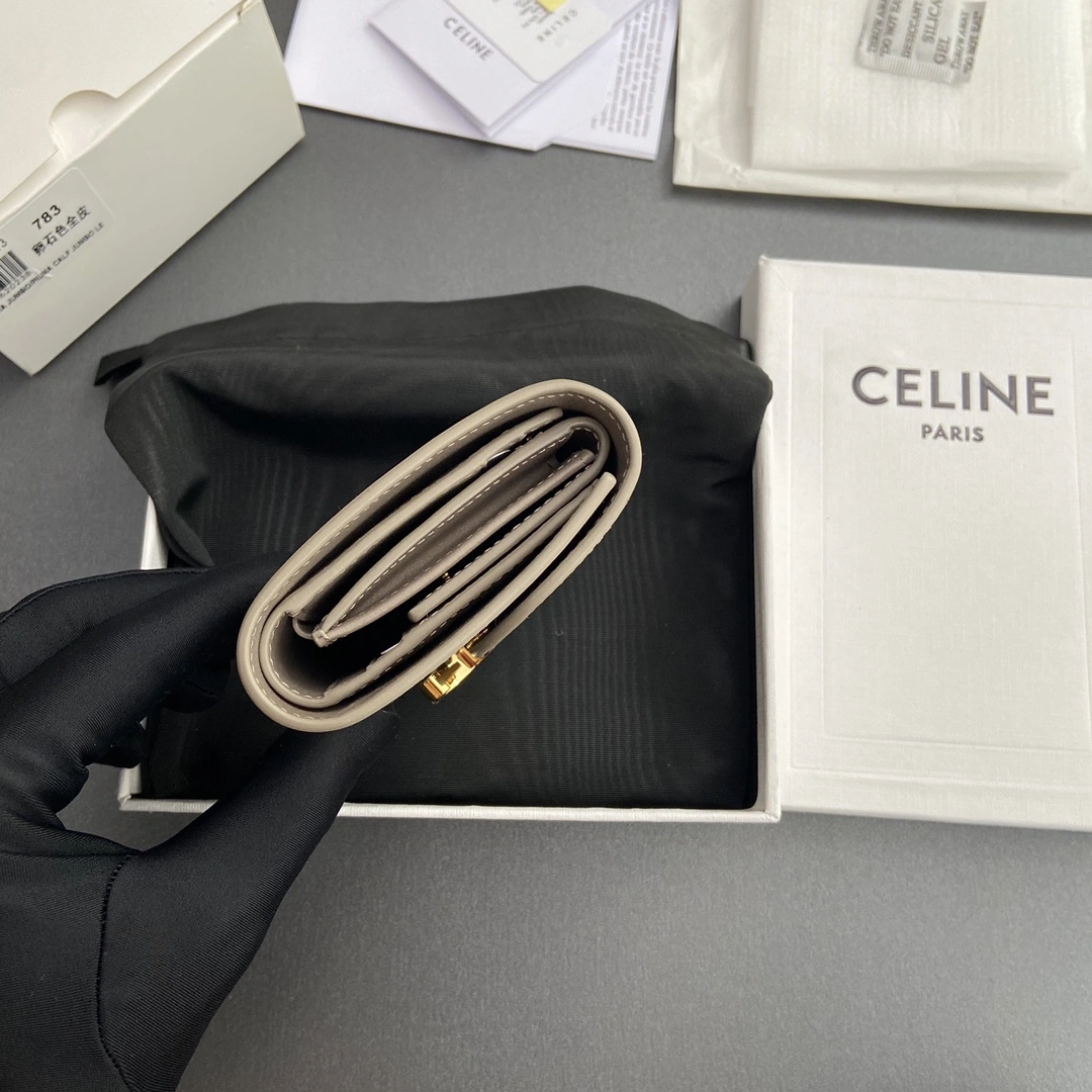 Brand-authenticated Celine Wallets Purse