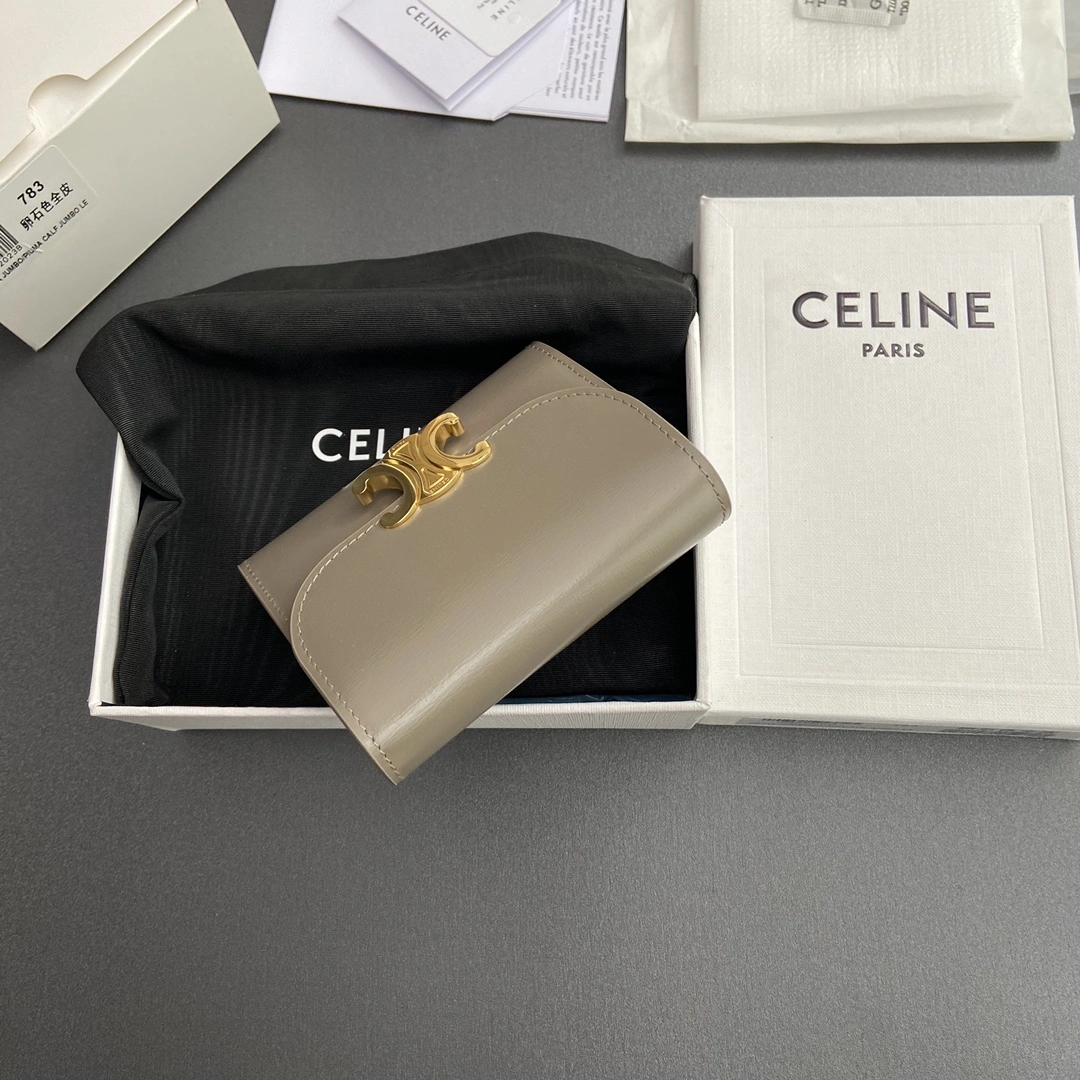 Brand-authenticated Celine Wallets Purse