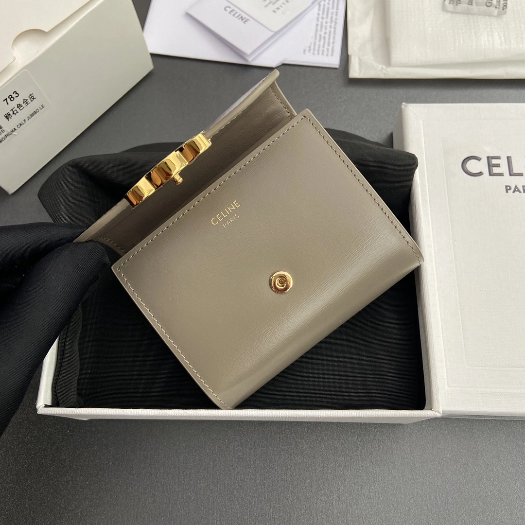 Brand-authenticated Celine Wallets Purse