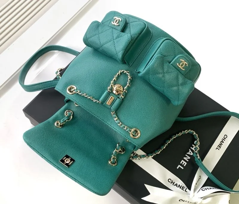 Indistinguishable Chanel Backpacks
